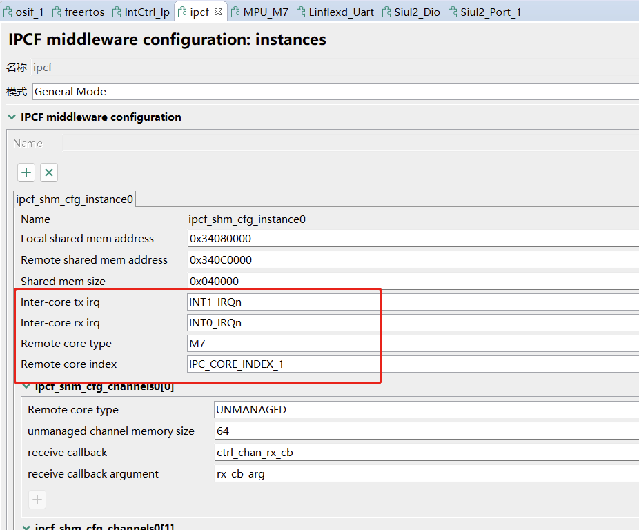 IPCF demo with FreeRTOS on CM7 can't communicate completely by interrupt - NXP Community