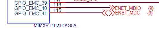 iMX RT1020 EVK SEMC-ENET pin rounting collision - NXP Community