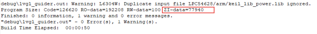 guider生成的代码，在编译的时候的ZI太大了，有什么办法可以解决吗？ - NXP Community