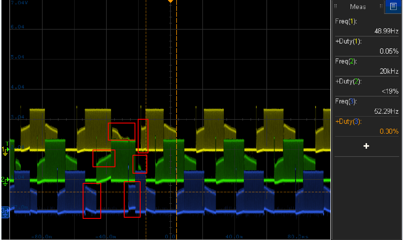 MCSPTE1AK116 - Stall check error occurred while using sensorless bldc ...