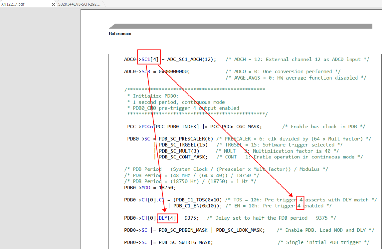 Solved: PDB and ADC channel - NXP Community