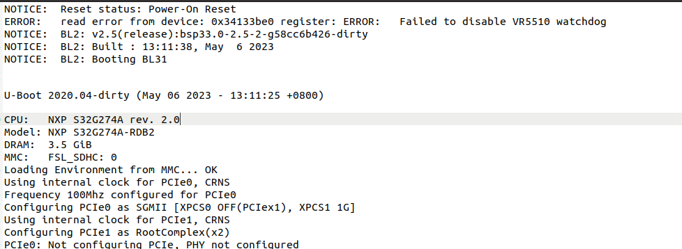 ATF-Why can't I see BL31 printing information - NXP Community