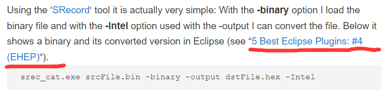 Hexadecimal files are converted to binary files - NXP Community