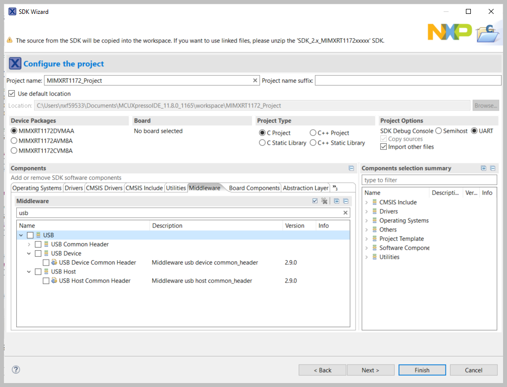 Solved: usb driver for RT1172 missing - NXP Community