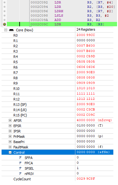 Bus Fault stack frame content - NXP Community
