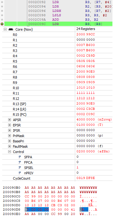 Bus Fault stack frame content - NXP Community