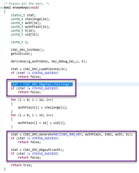 Csec恢复出厂设置 - NXP Community