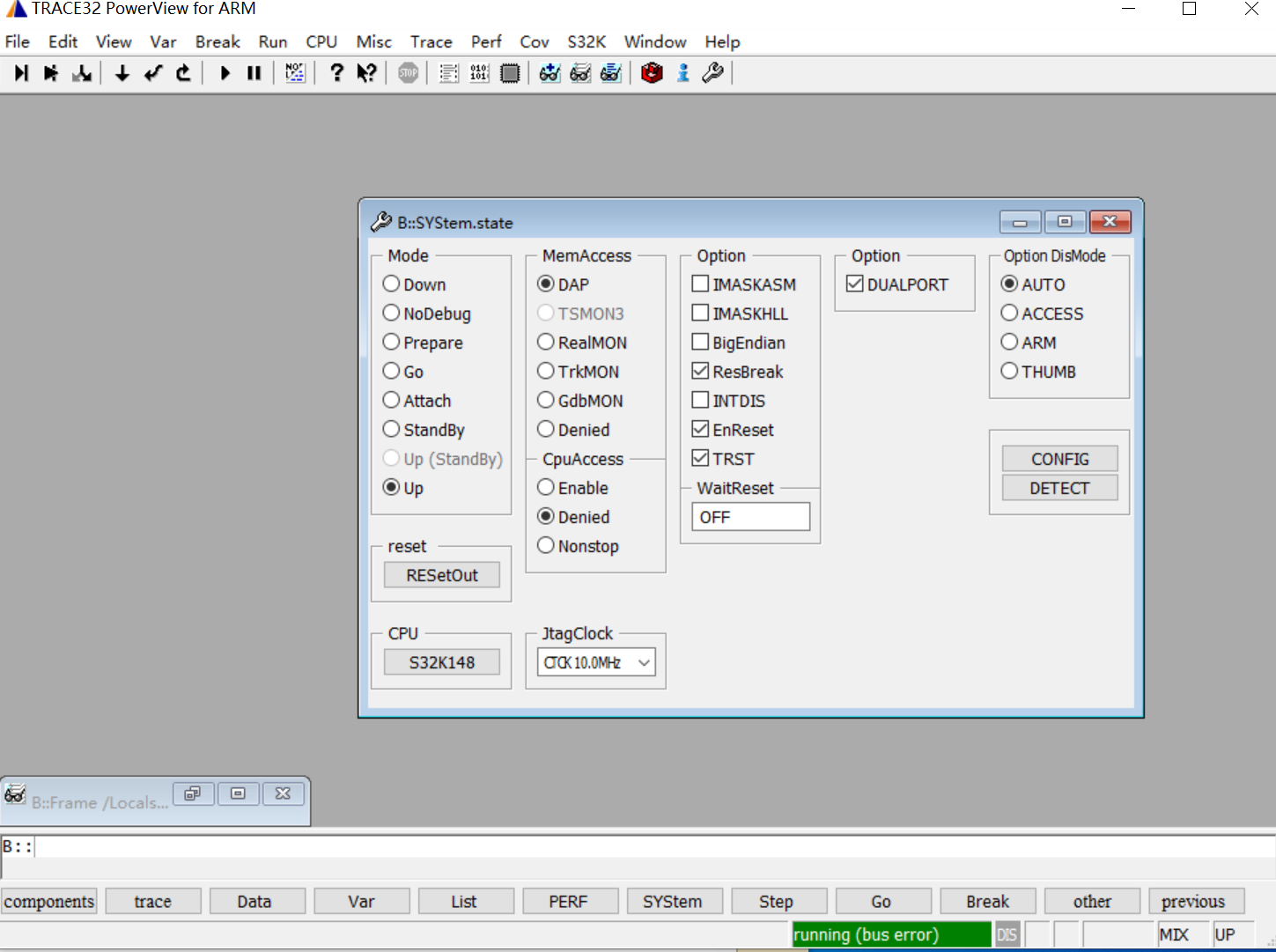 S32K 148 Bus error - NXP Community