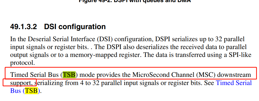 some questions about Timed serial Bus(TSB) and Microsecond Channel ...