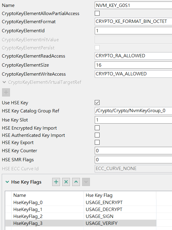 HSE NVM AES key usage issue - NXP Community