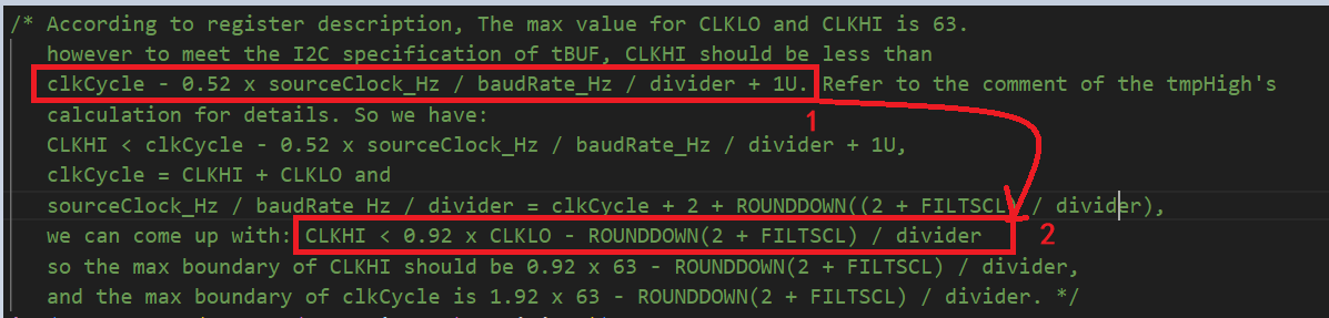 IMXRT1060 I2C Baudrate calculate - NXP Community