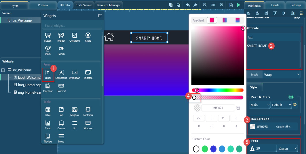 [Tool]:Smart Home Sharing Based on GUI Guider - NXP Community
