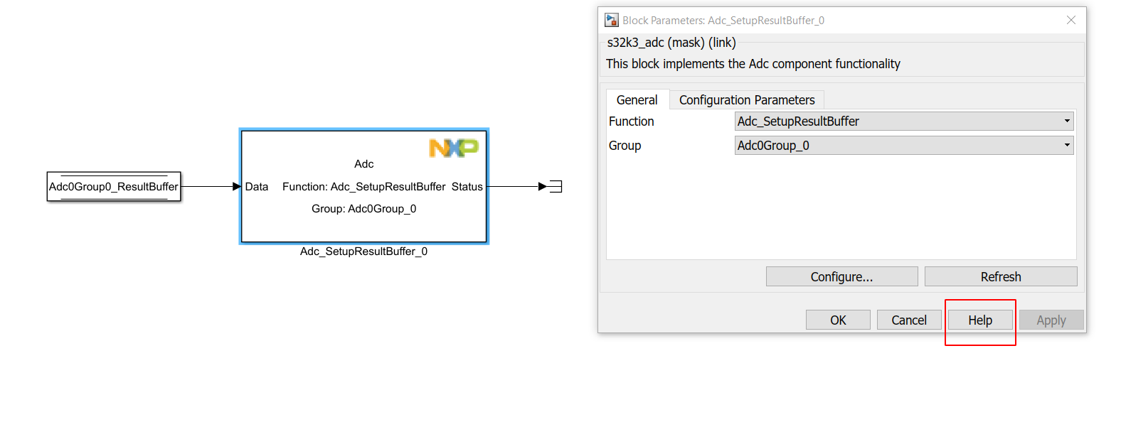 MBDT: ADC's 'setupresultbuffer' block - NXP Community