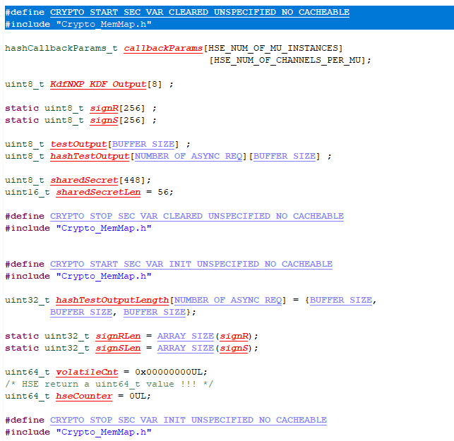 Random Generated Number and Data cache - NXP Community