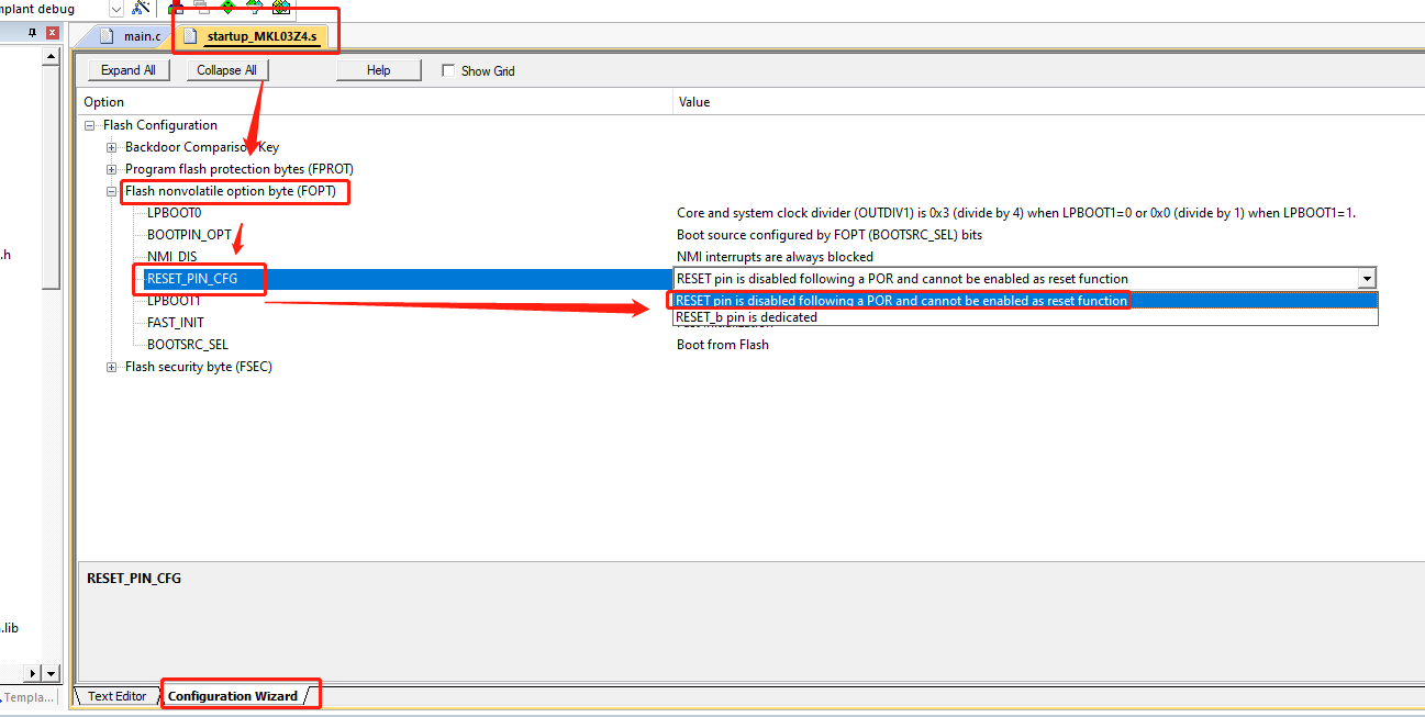Solved: About the KL03 chip Turn off the PA1 reset port - NXP Community