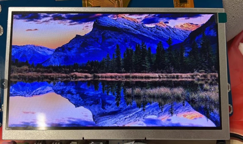 IMX6Q : display color stripes after configured LCD parameters in Uboot ...