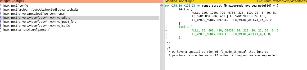 IMX6Q : display color stripes after configured LCD parameters in Uboot ...