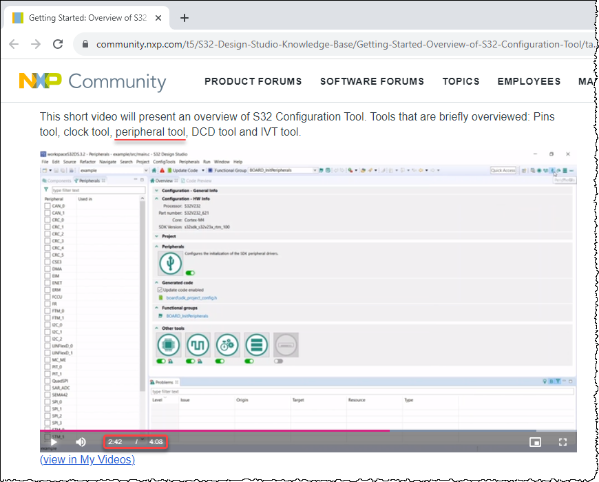 To Add A Driver To A Newly Created Project In S32ds Nxp Community