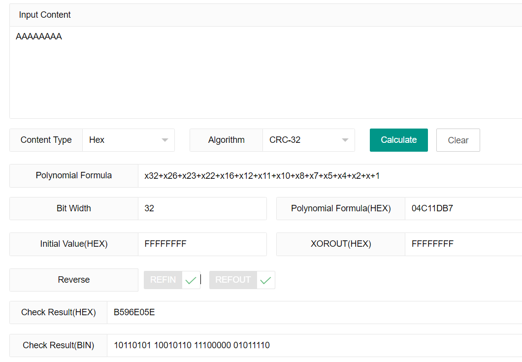 Solved: Check the value of CRC32 on CRC module. - NXP Community