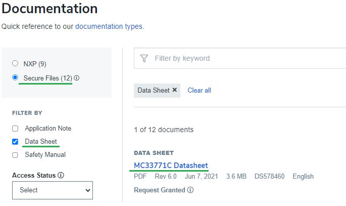 Solved: MC33771C Register Description - NXP Community