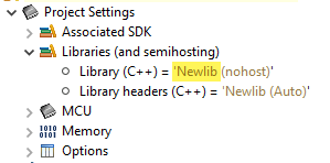 Solved: Porting old C project (LPC1788) to MCUXpresso (Redlib) compiler fails to locate “wmemcmp ...