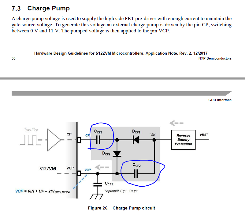 Solved: S12ZVML charge pump capacitor value size selection problem ...