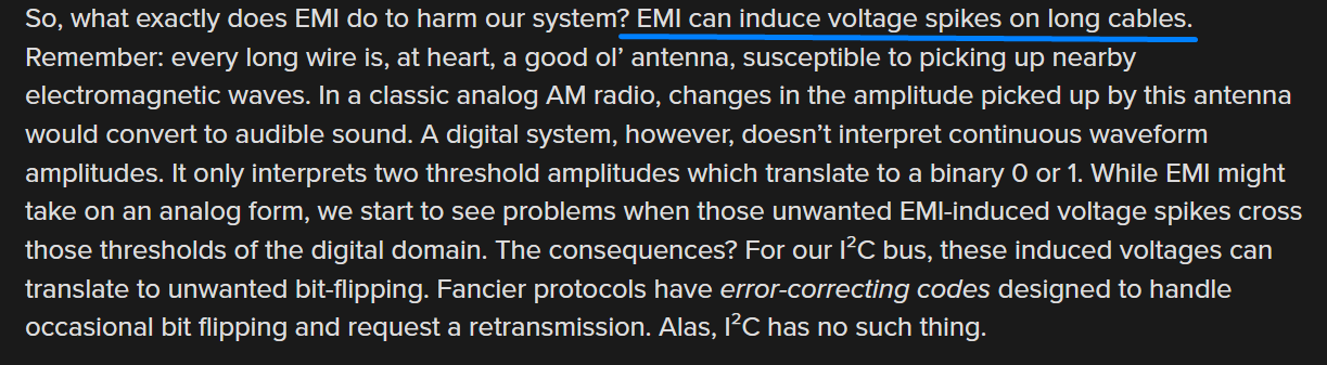 I2C bus specification (minimum rise/fall time) for PCA9544A - NXP Community