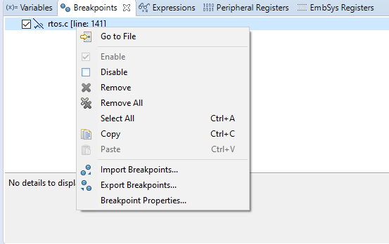 S32k Debug Interface / Breakpoint - NXP Community
