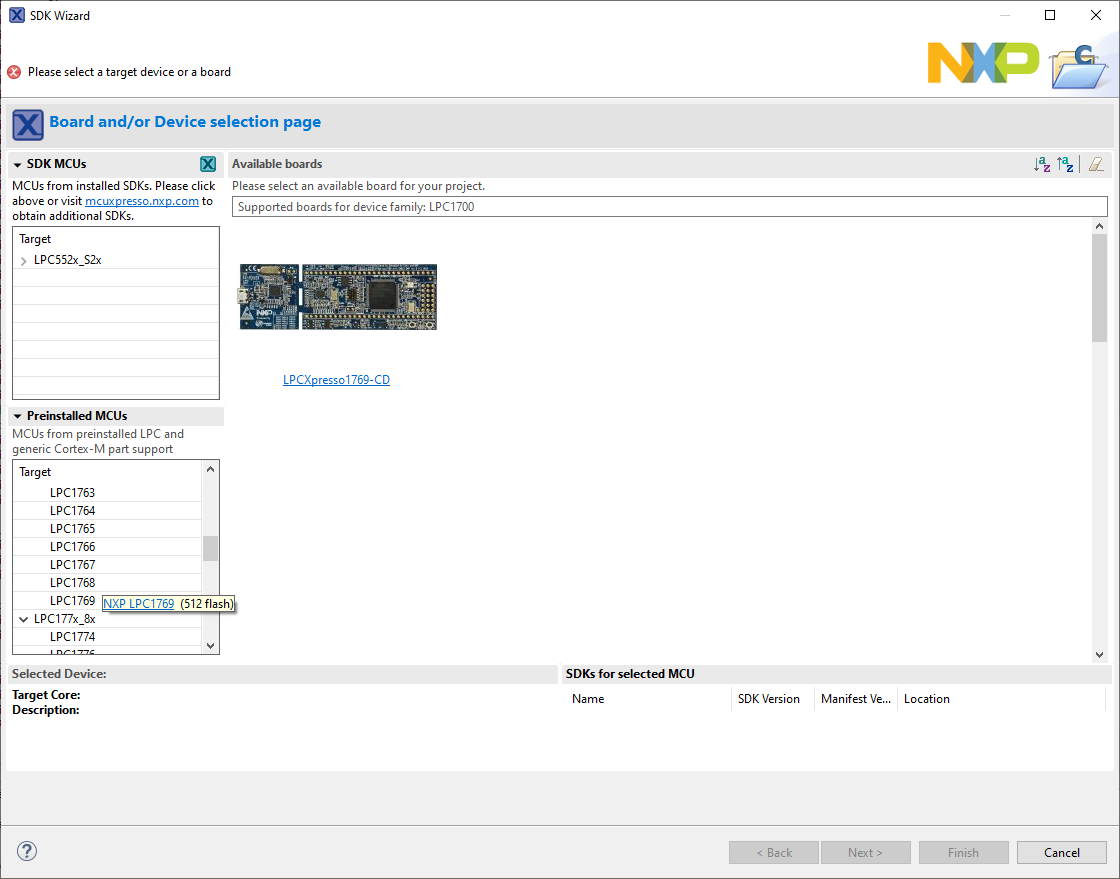 LPC1769 examples code(getting started) - NXP Community