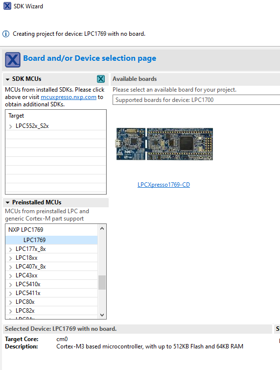 LPC1769 examples code(getting started) - NXP Community