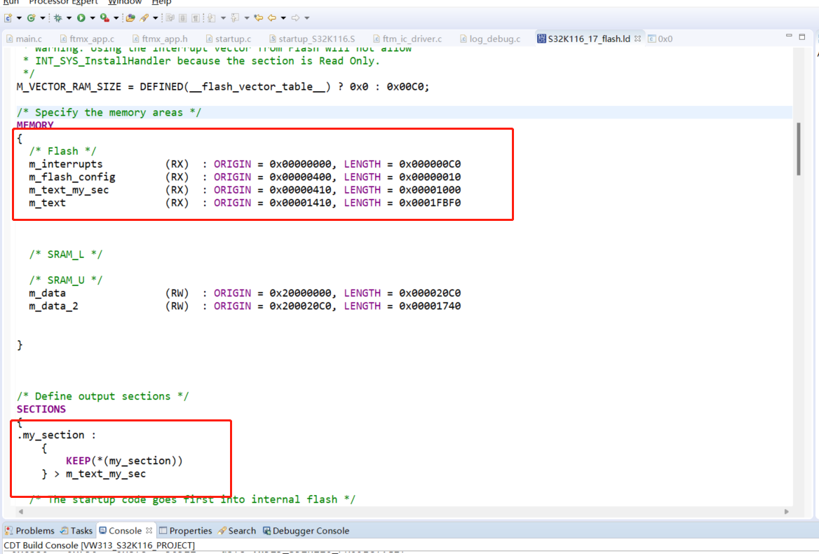 Solved: S32K116按官方做法写入flash数据无效 - NXP Community