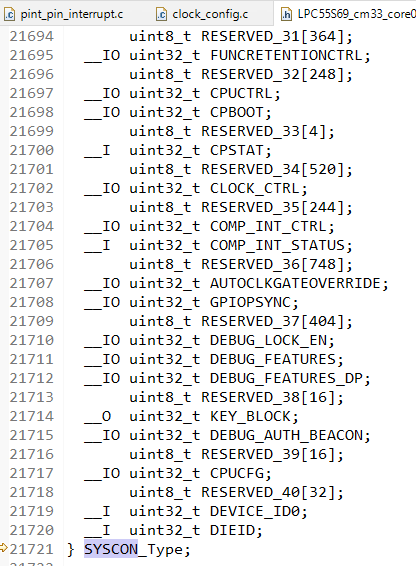 Solved: LPC55S69 IRQ Numbers for NMI - NXP Community
