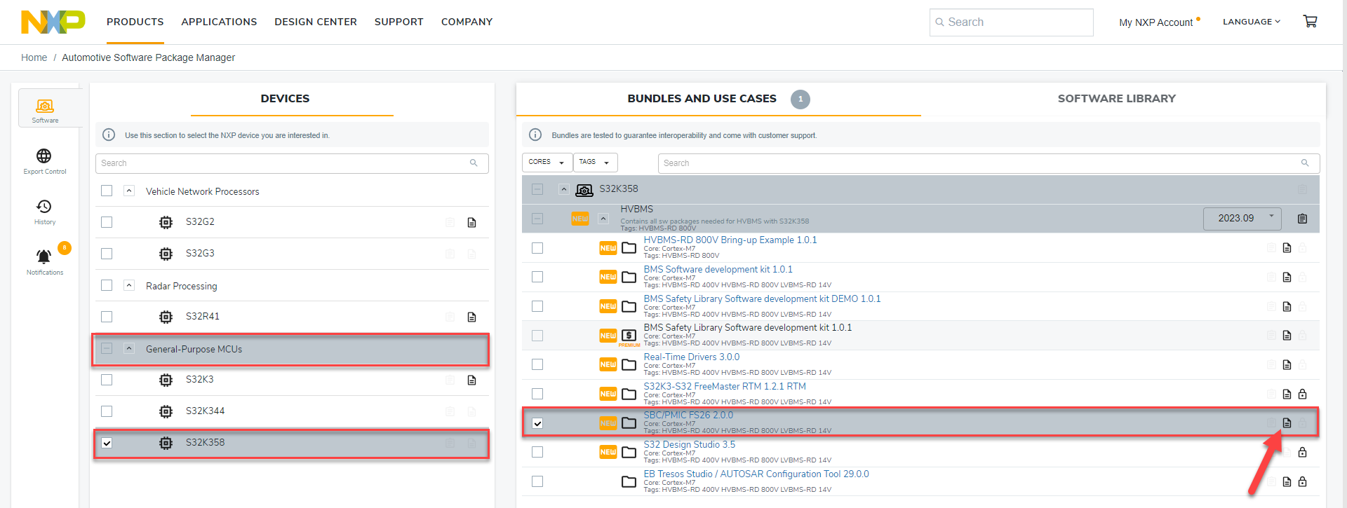 inquiry about SBC_fs26 module on S32k358 - NXP Community