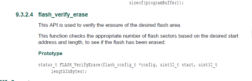 Solved: unknown status from FLASH_VerifyErase routine on LPC55 - NXP Community