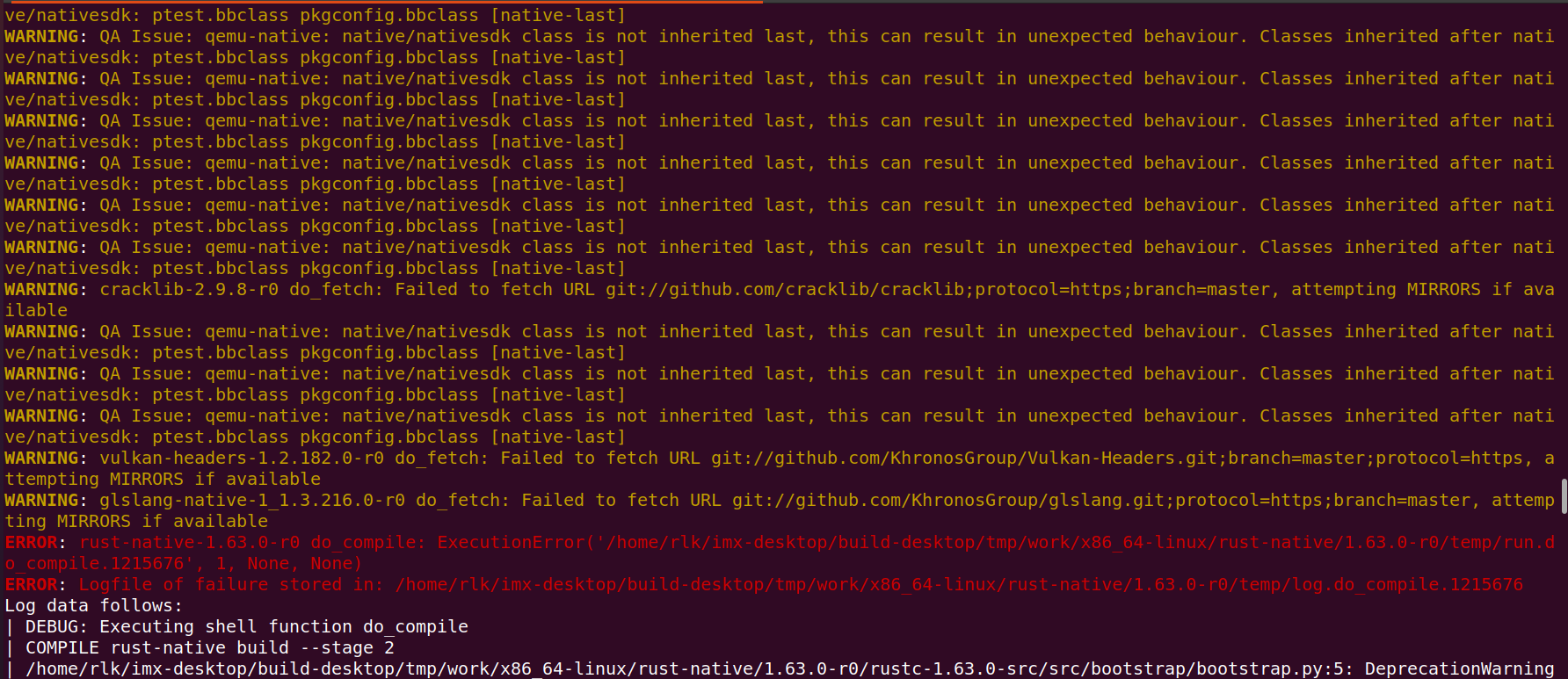yocto engineering problem - NXP Community