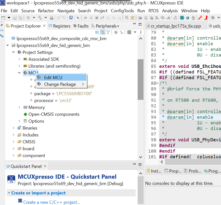 Solved: How yo change CPU - NXP Community