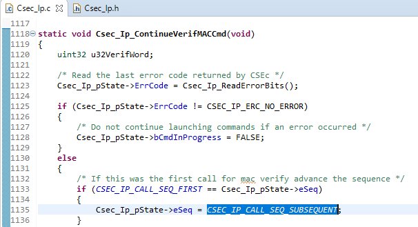 Solved Csec Cmac Verify Issue With Various Message Sizes Nxp Community