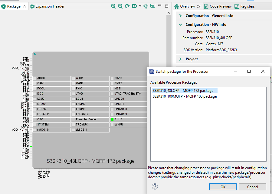 Solved: S32K310 LQFP-48 in S32DS 3.5 - NXP Community