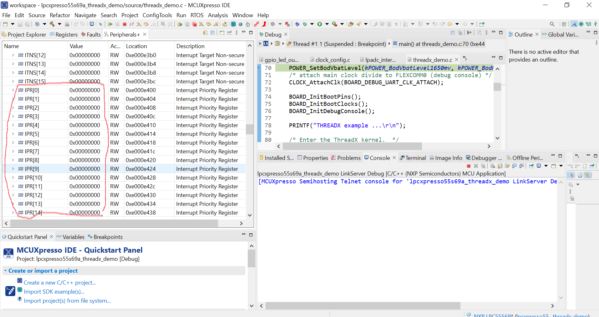 Setting The Interrupt Priority On An Lpc55s69 Nxp Community