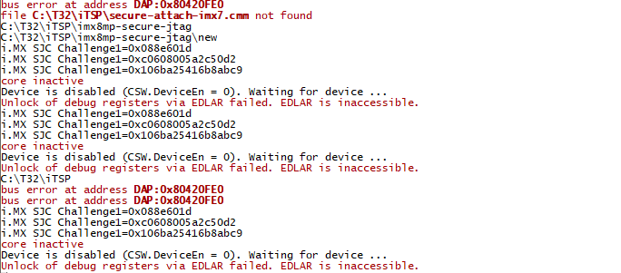 [i.MX8M Plus] Secure JTAG Operation Issue Inquiry - NXP Community