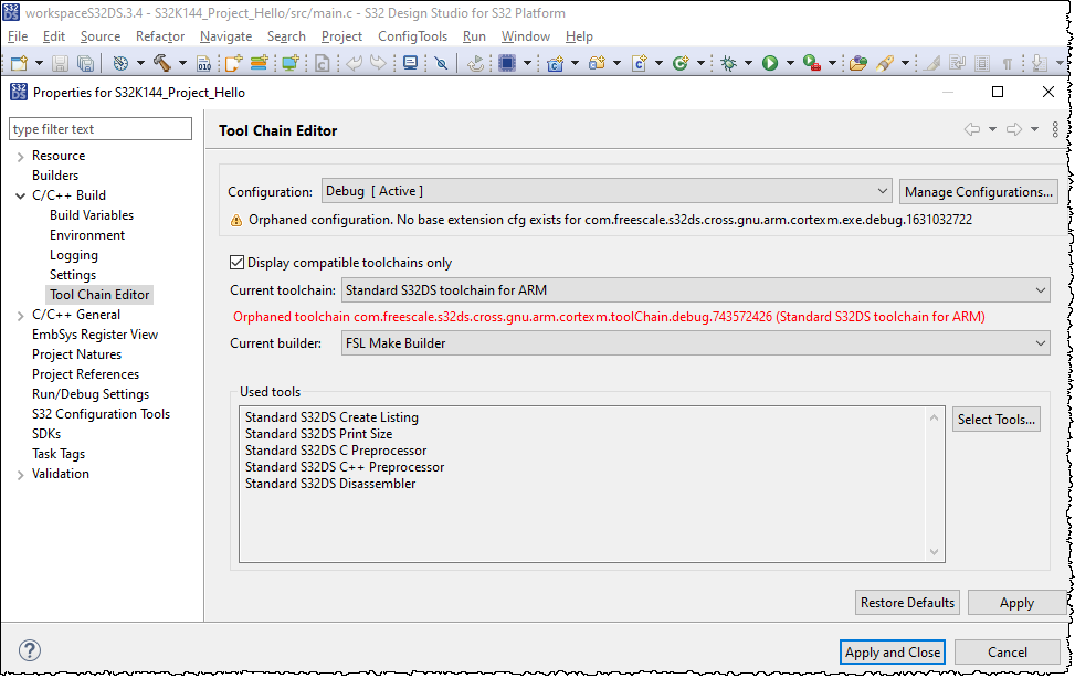 Solved: How to S32K144EVB build, flash - NXP Community