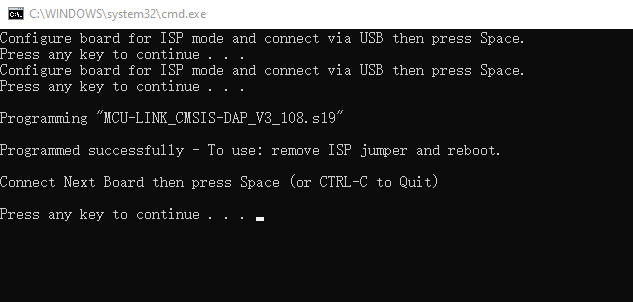 Solved: Cannot update MCULink firmware - NXP Community