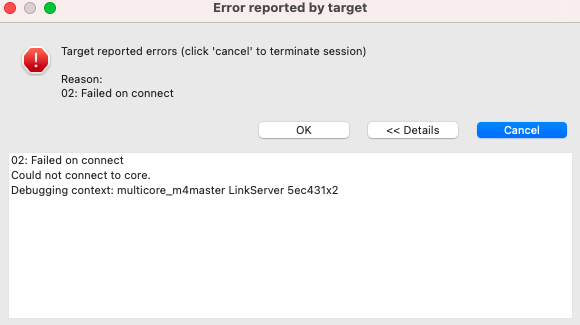 產品Debug 調試 LPC54114 (WLCSP49 package) 使用 LPC-Link2 SWD 接口 - NXP Community