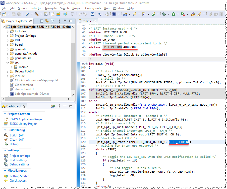 Solved: S32k LPIT Timer - NXP Community