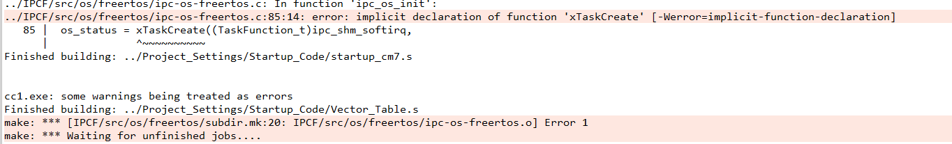 Solved: Is IPCF not supported on statically allocated operating systems? - NXP Community