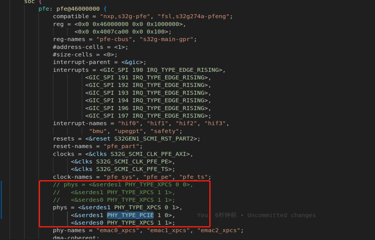 S32G SerDes mode - NXP Community