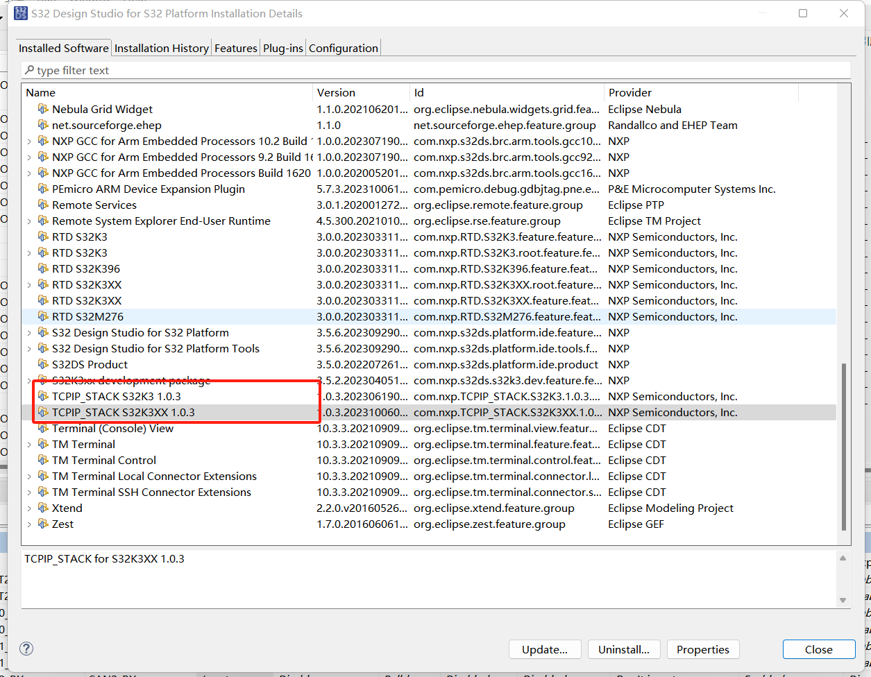 Solved: S32K314 LWIP Pack Installtion issue - NXP Community