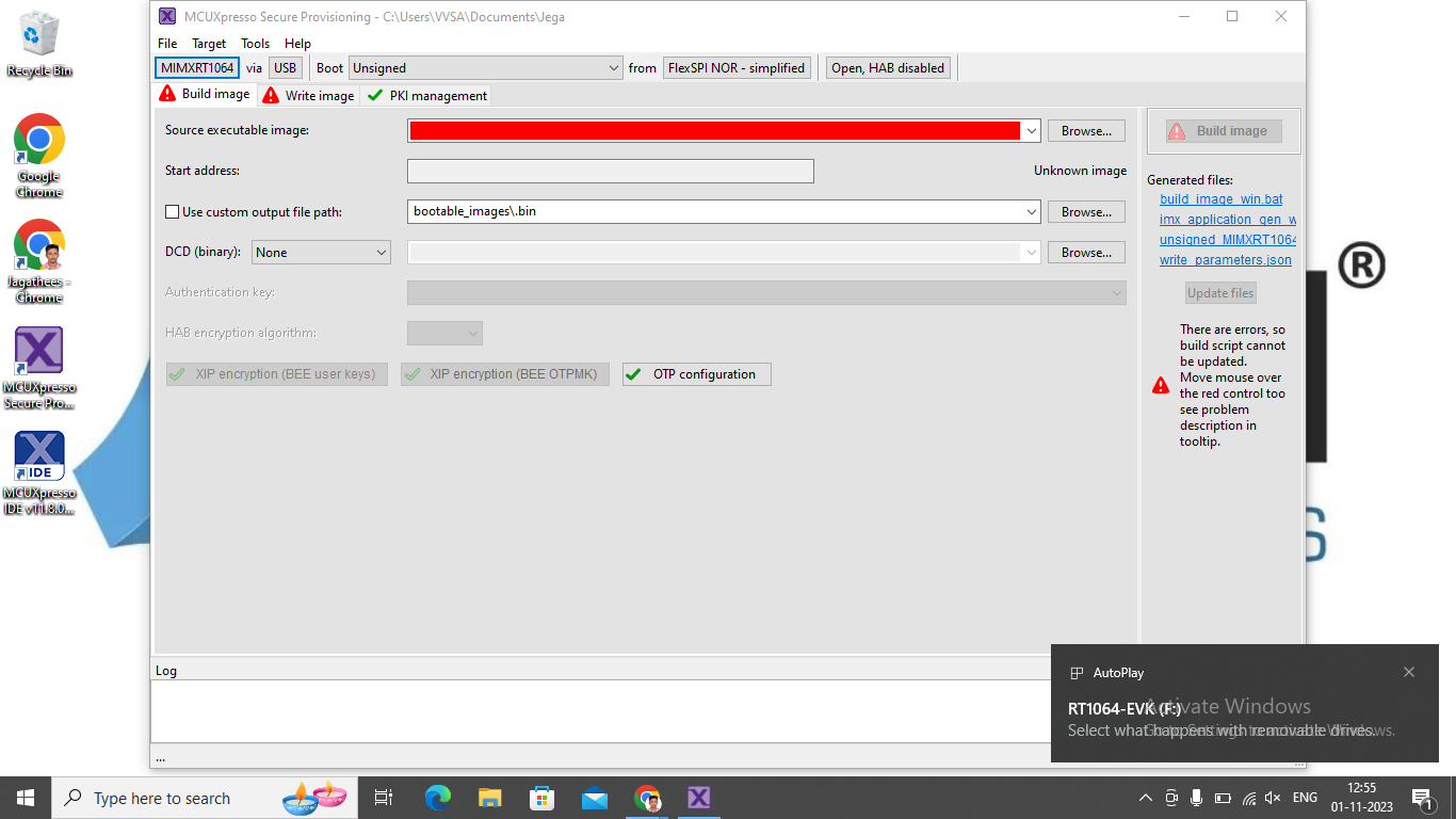 Re: iMX RT1064EVK board - Wire ACK fault - NXP Community
