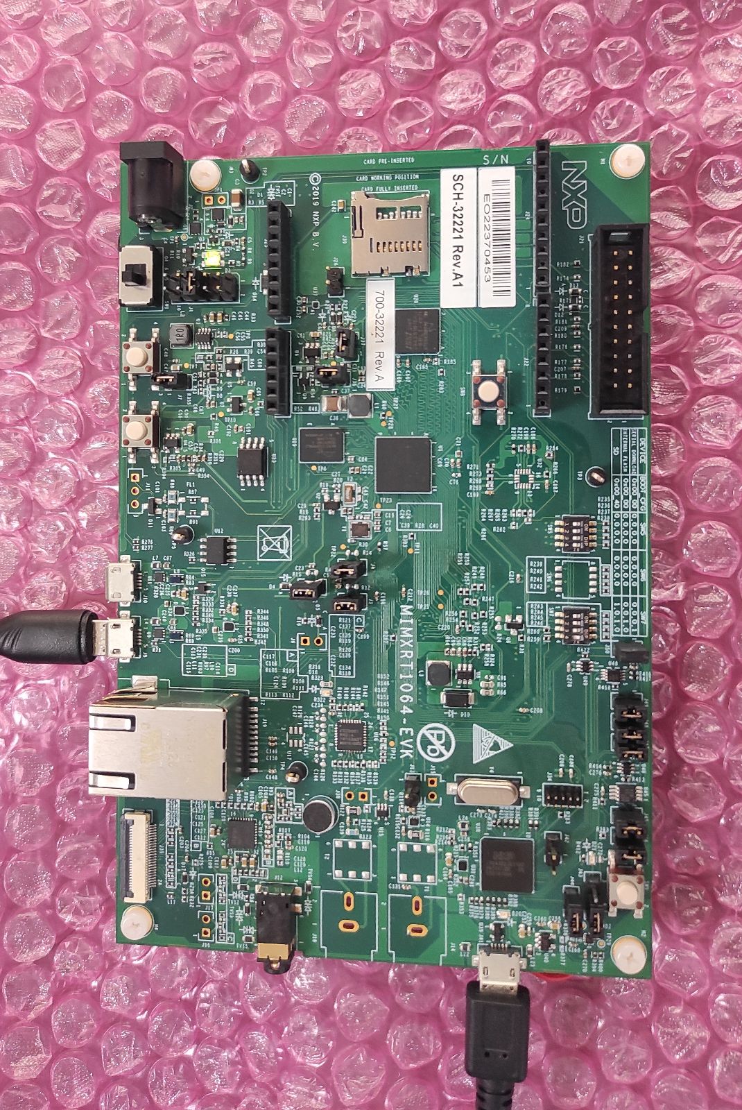 iMX RT1064EVK board - Wire ACK fault - NXP Community