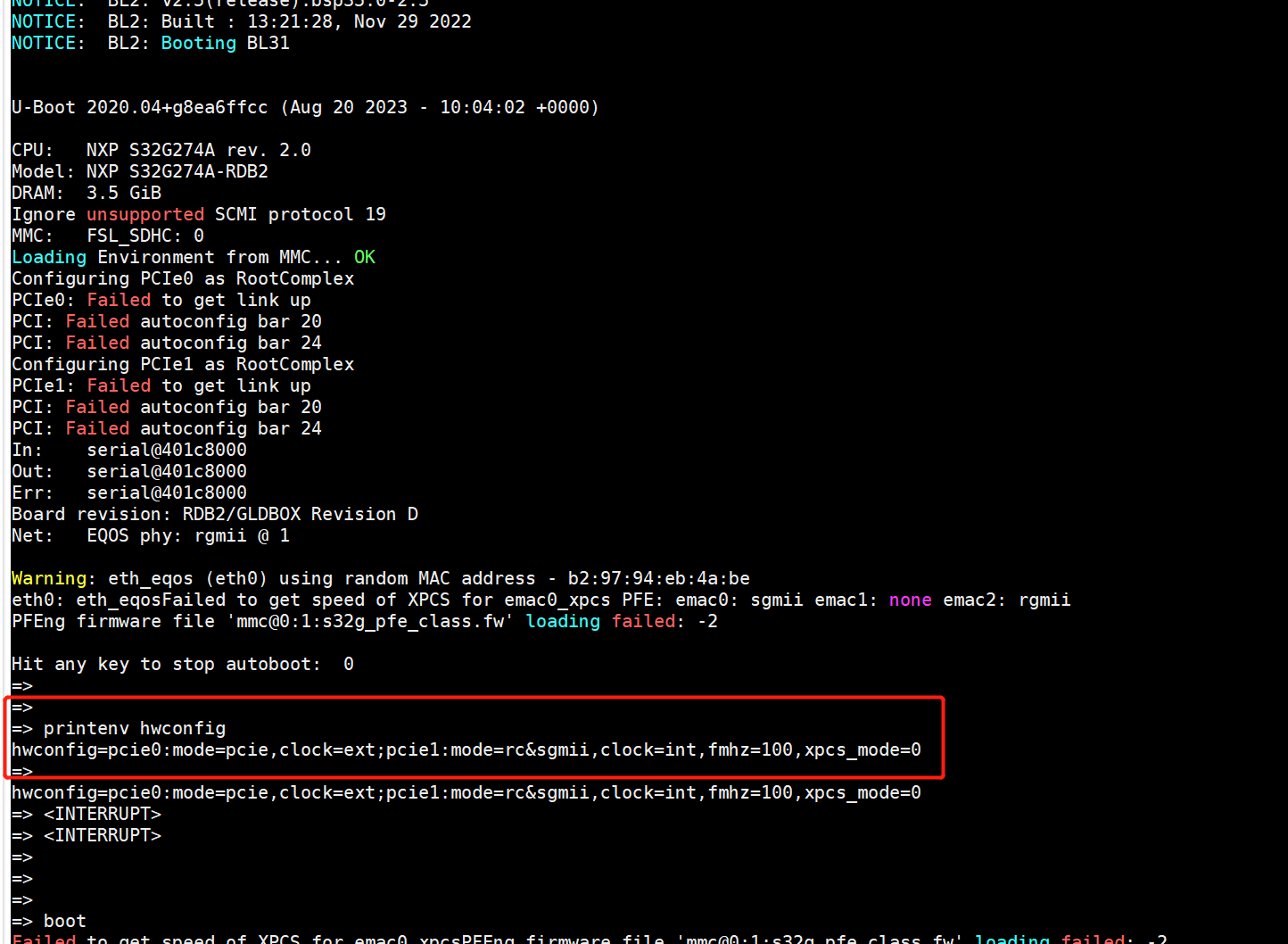 S32G SerDes mode - NXP Community